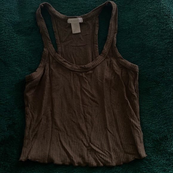 Bozzolo | Tops | Olive Green Halter Top | Poshmark